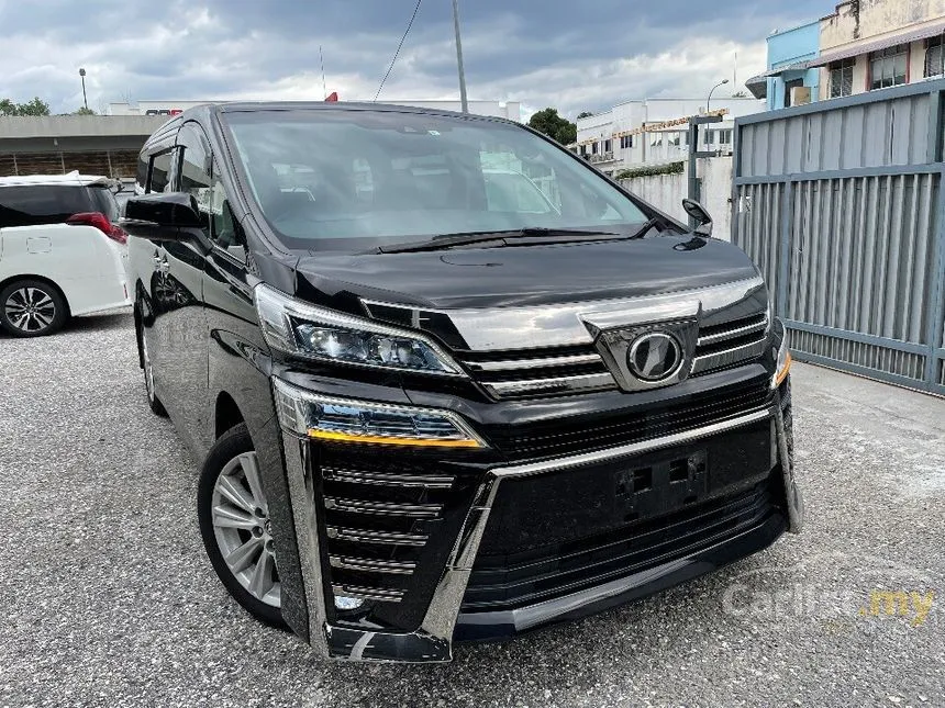 Recon 2019 Toyota Vellfire 2.5 Z SUNROOF READY STOCK 8 SEATER 5Y ...