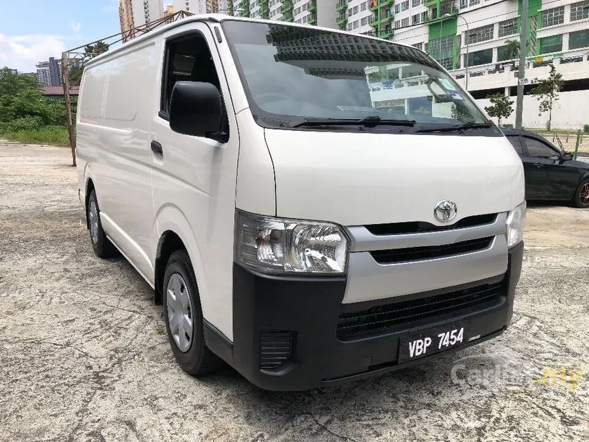 Used 2018 Toyota Hiace 2.5 D (M) Panel Van Mileage 34251KM Android ...