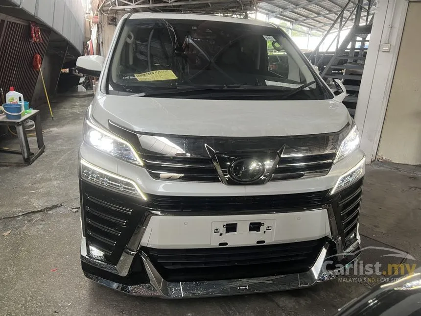 Recon 2019 Toyota Vellfire 2.5 ZG MODELISTA BODYKIT ALPINE SOUND SYSTEM DIM BSM SYSTEM SUNROOF ...