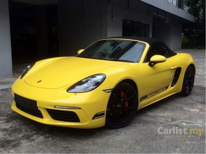 Porsche 718 2016 Boxster S 2.5 in Selangor Automatic Convertible Yellow ...