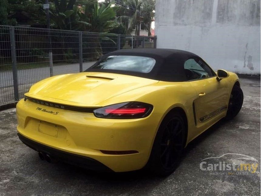 Porsche 718 2016 Boxster S 2.5 in Selangor Automatic Convertible Yellow ...