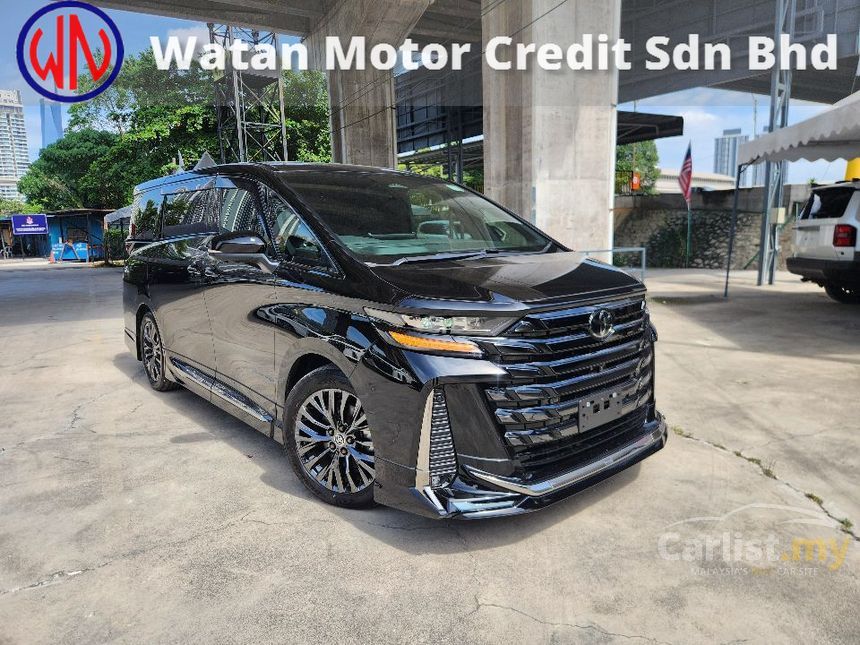 Recon 2023 Toyota Vellfire Z Premier Original Modellista Black Interior ...