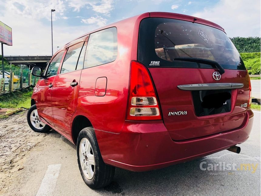 Toyota Innova 2005 G 2.0 in Selangor Manual MPV Red for RM 19,999 ...