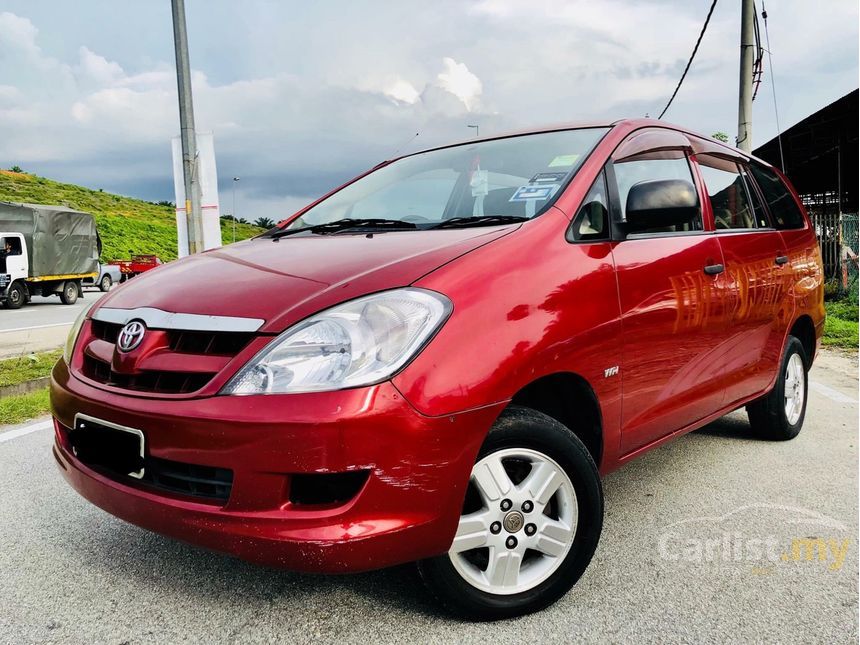 Toyota Innova 2005 G 2.0 in Selangor Manual MPV Red for RM 19,999 ...