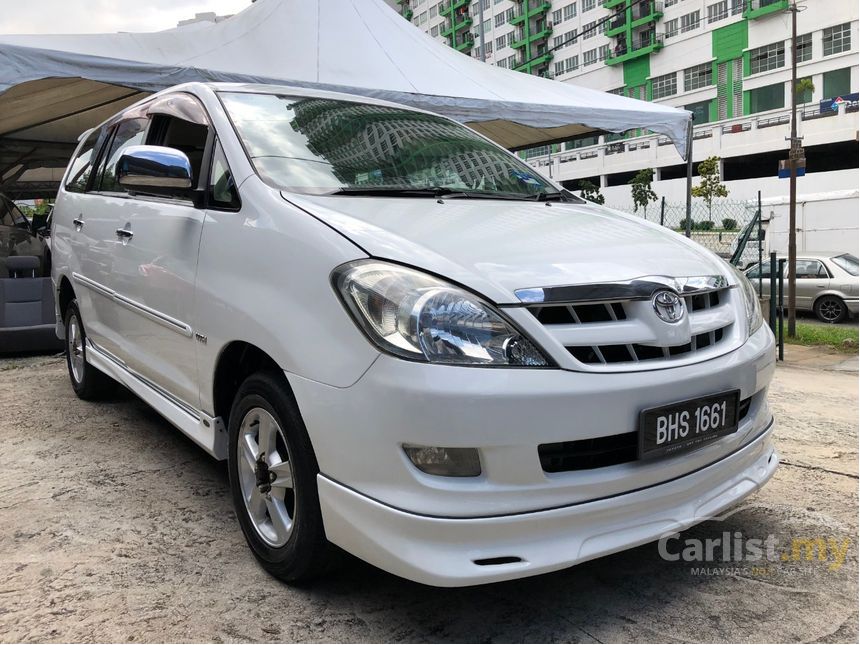 Toyota Innova 2005 G 2.0 in Kuala Lumpur Automatic MPV White for RM ...