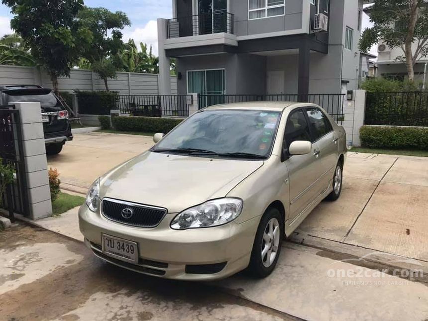 Toyota Corolla Altis 2002 E 1.6 in กรุงเทพและปริมณฑล Automatic Sedan สี ...