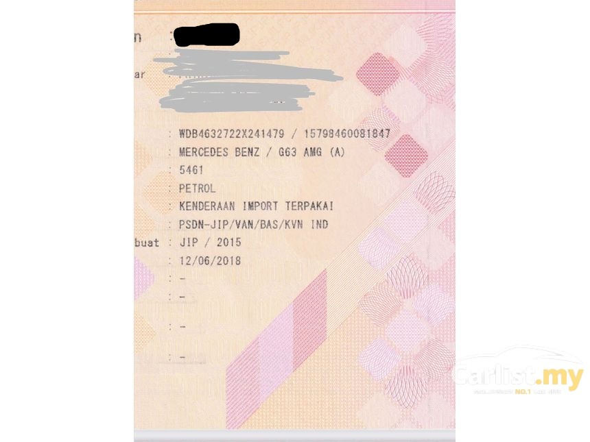 Used 2015 Mercedes-Benz G63 AMG 5.5 SUV - Carlist.my