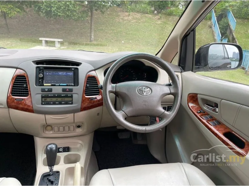 Used 2008 Toyota Innova 2.0 G MPV leather seat digital aircond control ...