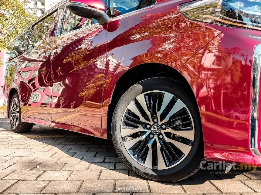 Recon 2020 Toyota Alphard 2.5 G SC - ONLY 1200KM RED MICA METALLIC NEW FACELIFT - Carlist.my