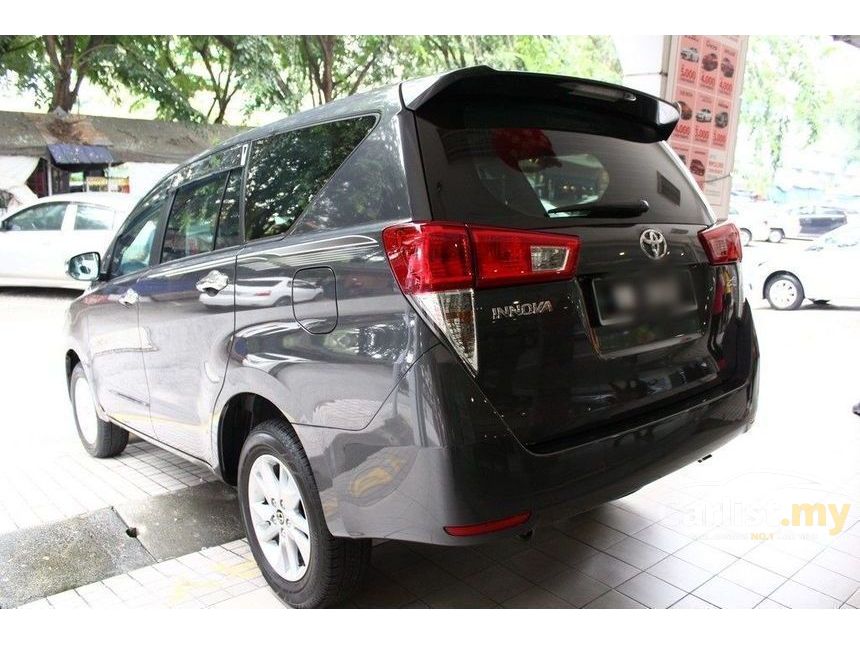 Toyota Innova 2017 G 2.0 in Selangor Automatic MPV Grey for RM 119,000 ...
