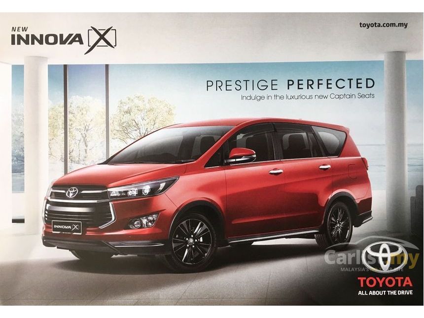 Toyota Innova 2017 G 2.0 in Kuala Lumpur Automatic MPV Red for RM ...