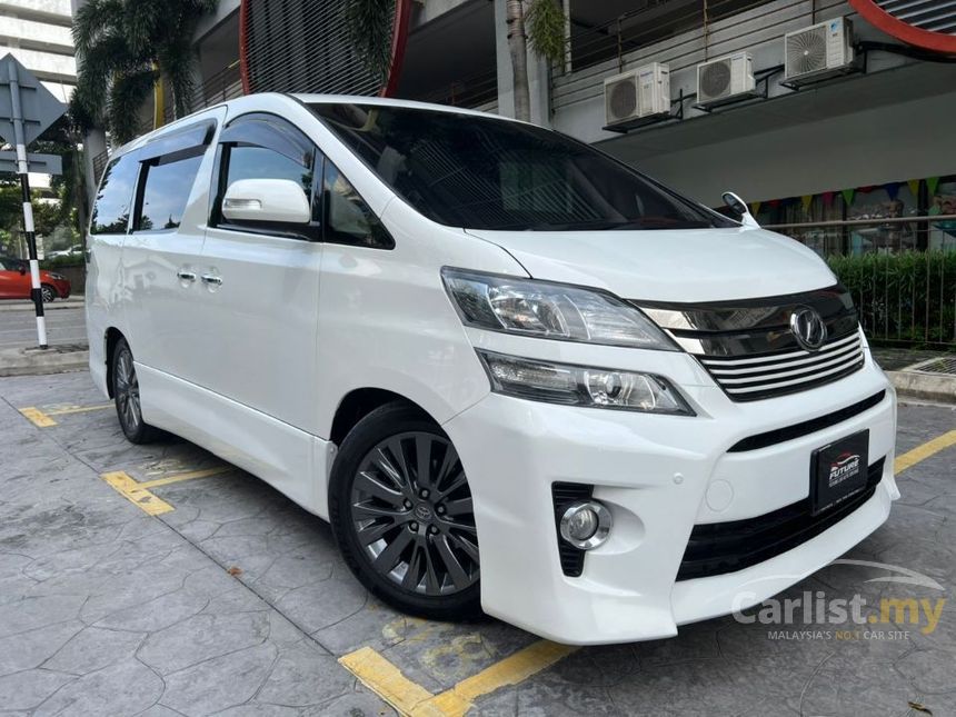 Used 2012 Toyota Vellfire 2.4 ZG MPV FULL SPEC 1 OWNER PILOT SEAT ...