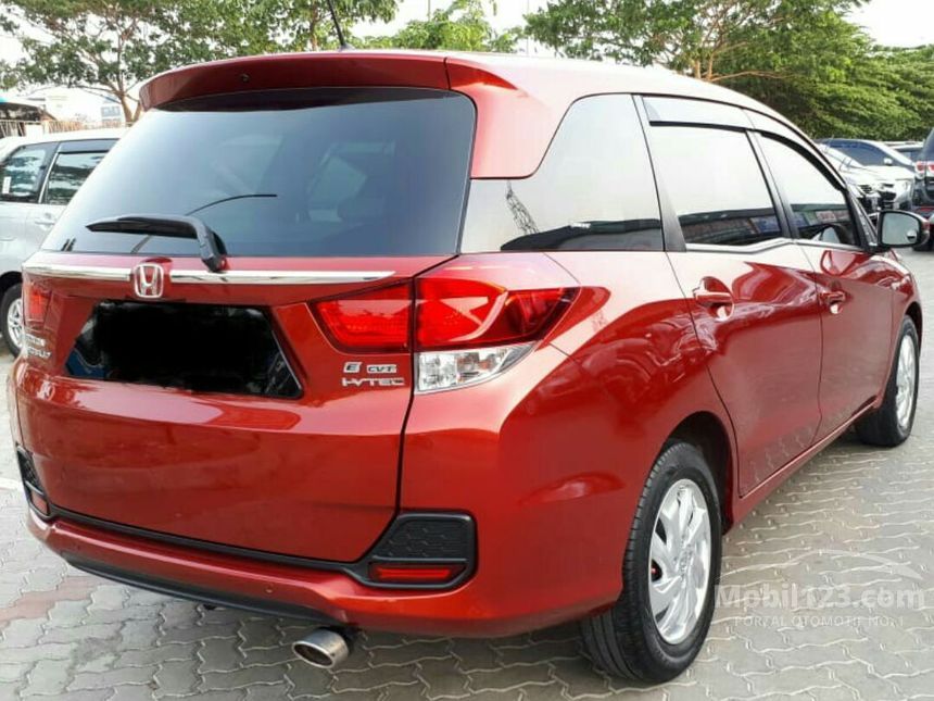 Jual Mobil Honda Mobilio 2017 E 1.5 di Banten Automatic MPV Merah Rp ...