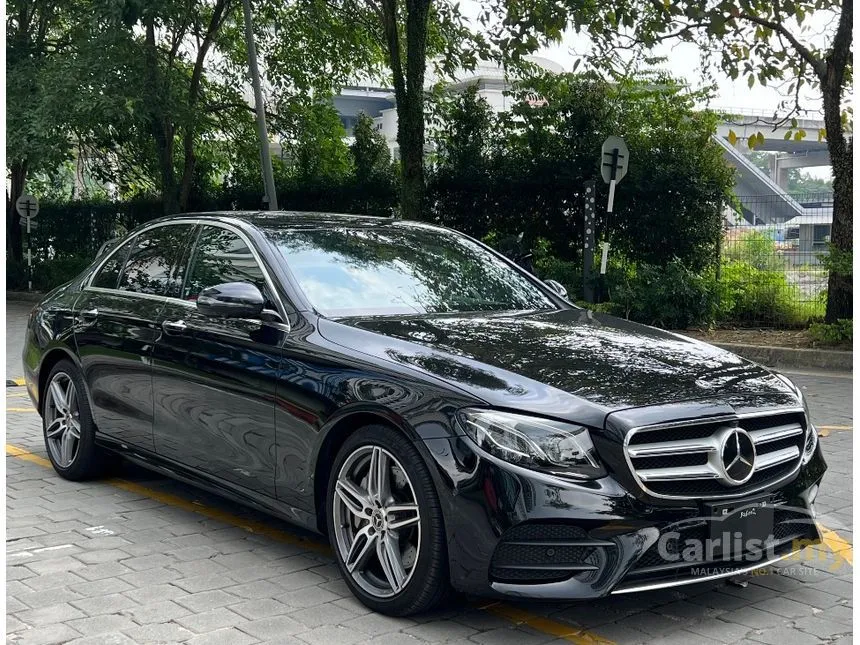 Recon 2019 Mercedes-Benz E300 AMG 4DOOR - 9K KM ONLY/HUD/4CAMERA/BURMESTER/FULL BLACK LEATHER ...
