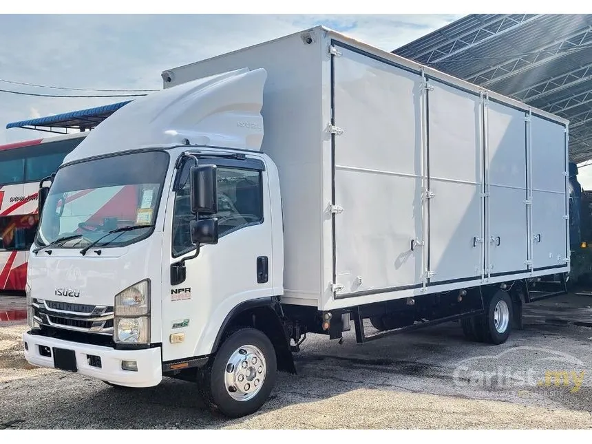 Used ISUZU NPR81 BOX 21FT UBS 10 DOORS #4629 LORRY 7500KG - KAWAN ...