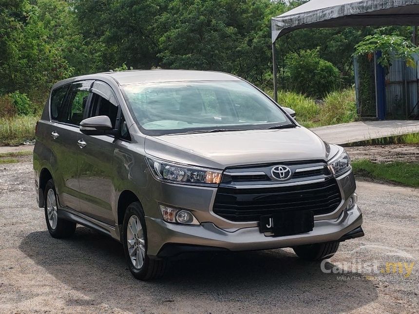 Used 2016 Toyota Innova 2.0 G MPV CAR NEW FACELIFT MODEL PLATE JOHOR ...