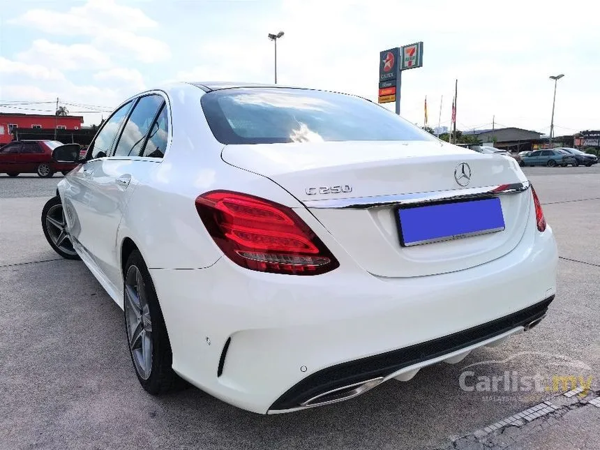 Used 2016 Mercedes Benz C250 2.0 (A) AMG RED INTERIOR 40K KM FULL ...