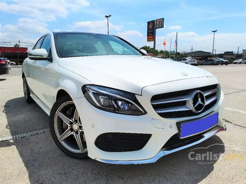 Used 2016 Mercedes Benz C250 2.0 (A) AMG RED INTERIOR 40K KM FULL ...