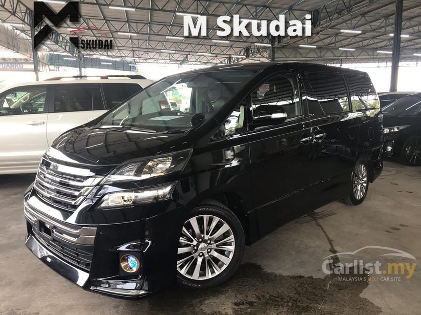 Toyota Vellfire 2014 Z Golden Eyes 2.4 in Johor Automatic MPV Black for ...