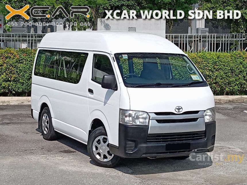 Used 2018 TOYOTA HIACE WINDOW VAN 2.5 (M) *GUARANTEE No Accident/No ...