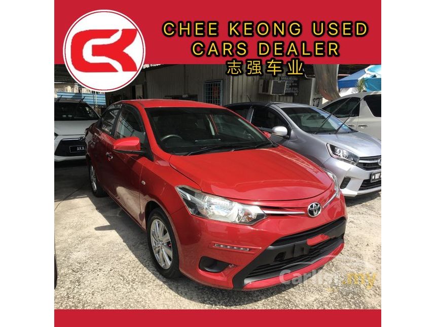 Toyota Vios 2016 J 1.5 in Perak Automatic Sedan Red for RM 53,800 ...