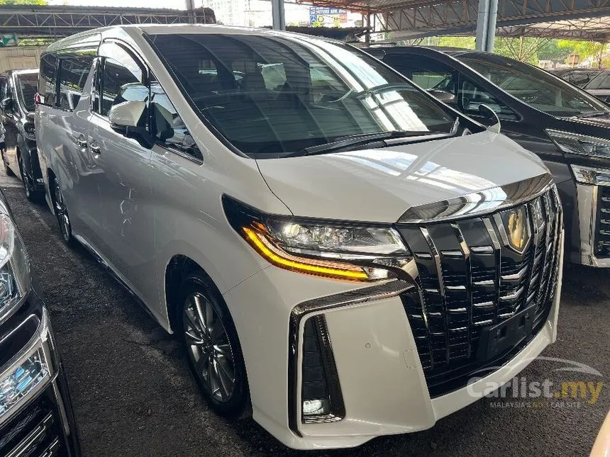 Recon 2021 Toyota Alphard 2.5 Type Gold Black Edition MPV Sun Roof 360 Camera Dim+BSM 17K-Km ...