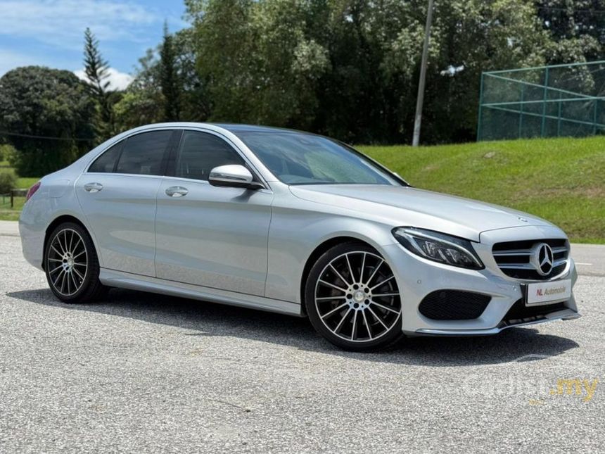 Used 2016 Mercedes-Benz C300 AMG LINE 2.0T ( PANORAMIC ROOF, POWER BOOT ...