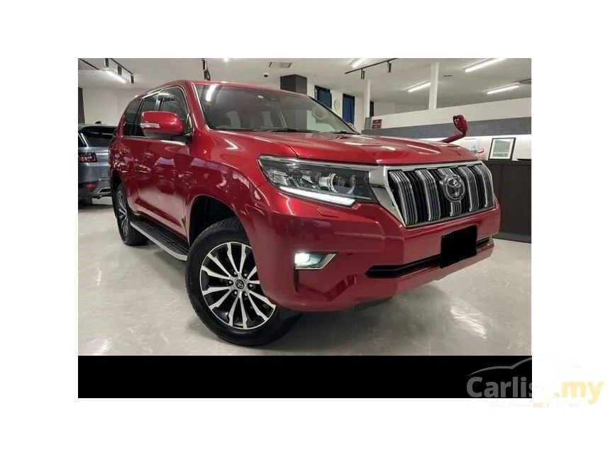 Recon 2021 Toyota Land Cruiser Prado 2.8 TZ G SUV -*RED EXTERIOR *7 SEATER - Carlist.my