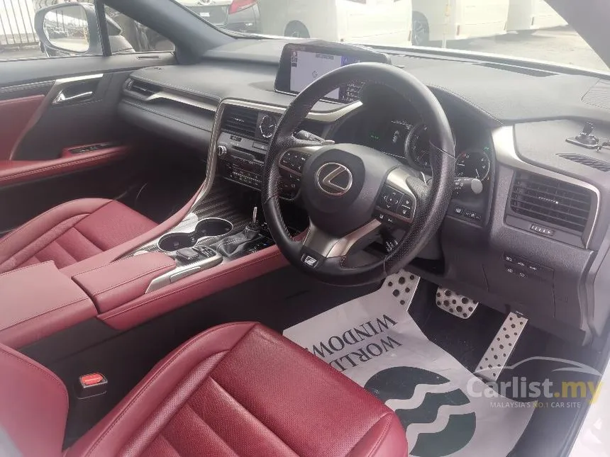 Recon 2018 Lexus RX200t 2.0 F Sport SUV RED INTERIOR/PANAROMIC ROOF/HUD ...