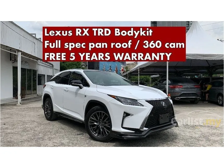 Recon 2018 LEXUS RX300 F SPORT 2.0 Turbo SUV with Original TRD Bodykit ...