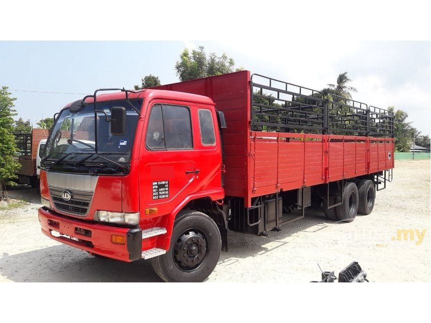 Used 2009 Nissan UD TRUCK PKD214R 211 213 25000KG 16000KG 17500KG 18000KG CARGO BOX VAN KONTENA ...