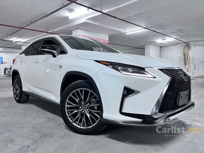 Recon 2018 Lexus RX300 2.0 F Sport SUV Sunroof 4-Camera Grade 5/A Low ...
