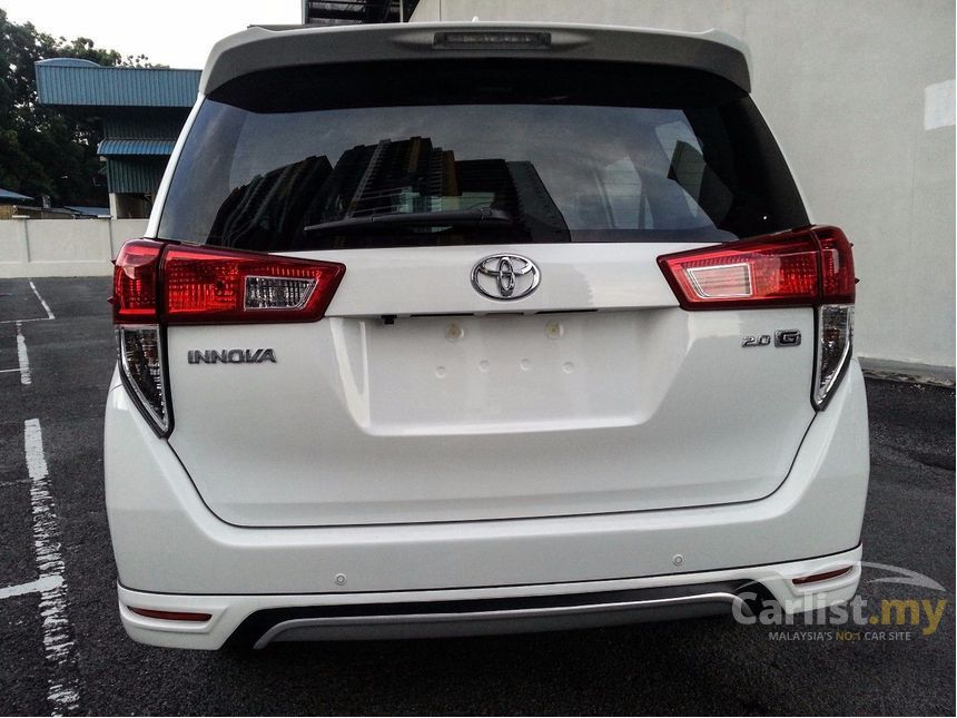 Toyota Innova 2017 G 2.0 in Selangor Automatic MPV White for RM 122,400 ...