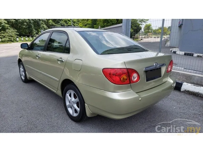 Used 2002 Toyota Corolla Altis 1.8 G Sedan - Carlist.my
