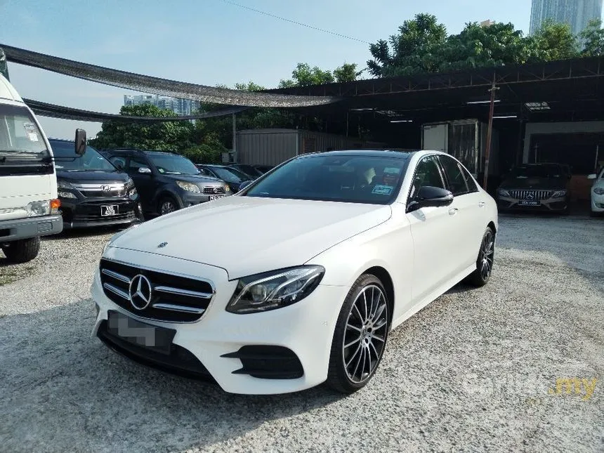 Used 2018 Mercedes-Benz E300 2.0 AMG Line Sedan - Carlist.my
