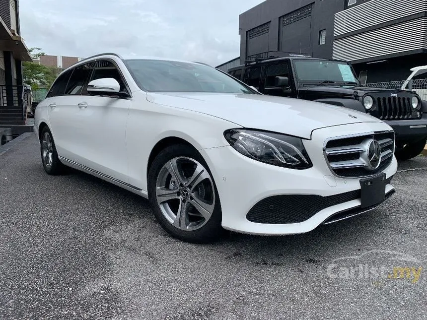 Recon 2017 MERCEDES BENZ E200 2.0 WAGON AVANTGARDE JPN SPEC /360 CAMERA ...