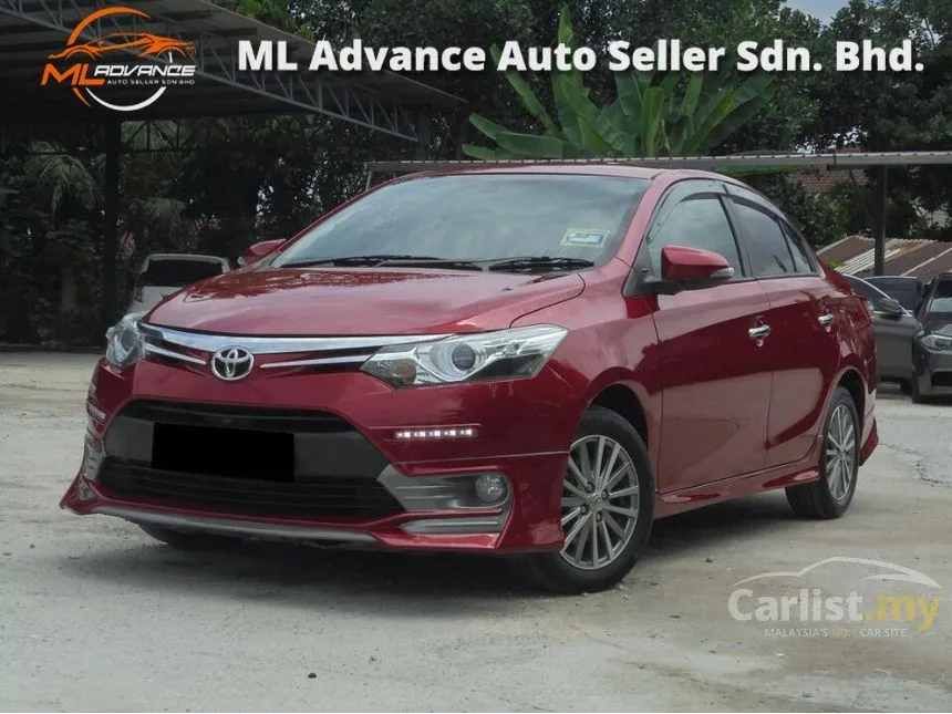 Used 2017 Toyota Vios 1.5 G Sedan FACELIFT XP151 Dual VVT-i 7Speed TRD ...