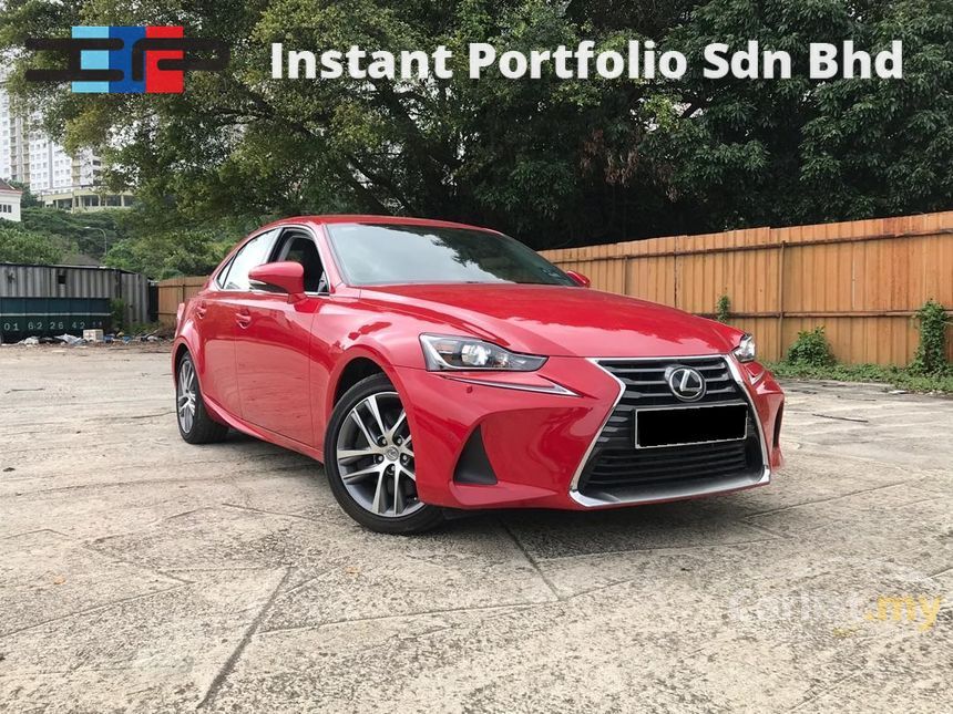 Lexus IS200t 2017 Premium 2.0 in Kuala Lumpur Automatic Sedan Red for ...