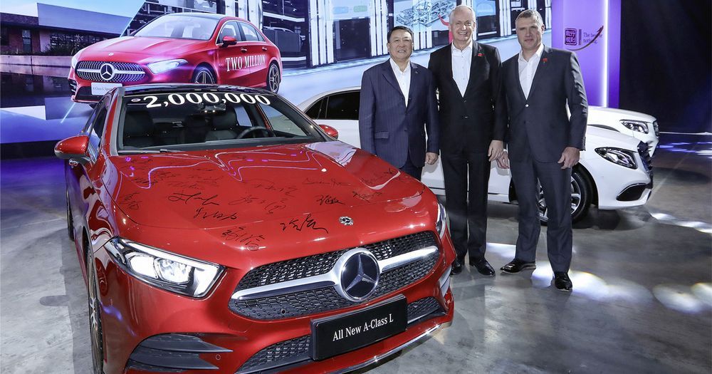 Mercedes-Benz Starts Production Of A-Class L Sedan In China - Auto News ...