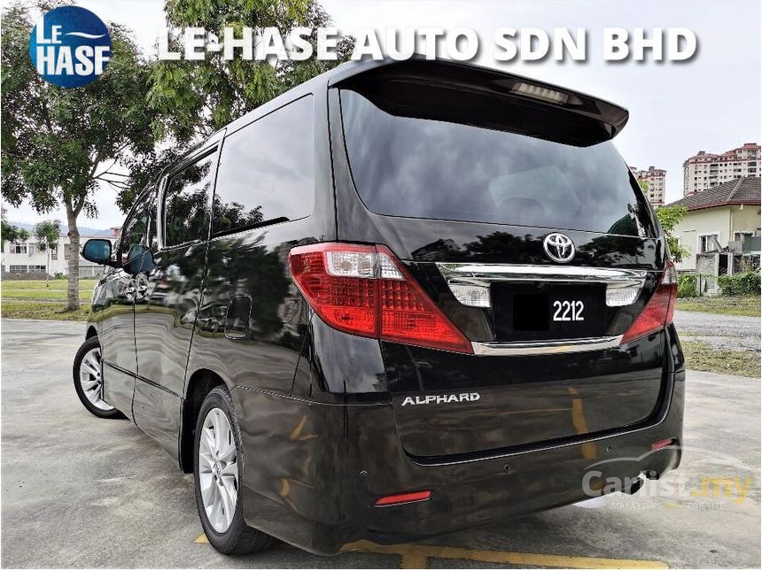 Used 2010 Toyota Alphard 2.4 G 240G MPV [2 POWER DOOR][POWER BOOT][7 ...