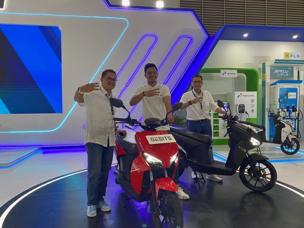 Motor Listrik GESITS Raya E Meluncur, Segini Harga dan Spesifikasinya ...