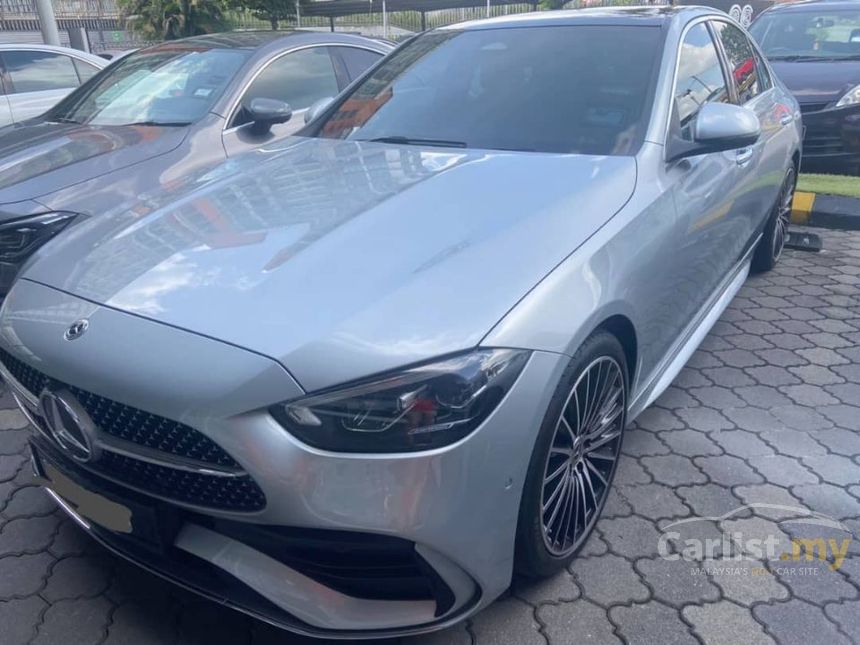 Used 2023 Mercedes-Benz C300 2.0 AMG Line Sedan WITH 4 FREE SERVICE ...