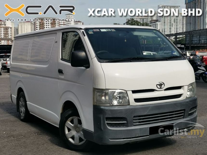 Used 2009 Toyota Hiace 2.5 Panel Van (M) 1 YEAR WARRANTY GUARANTEE No ...
