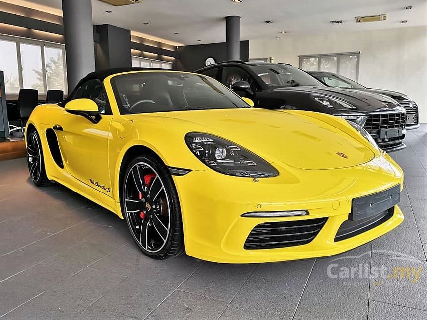 Porsche 718 2018 Boxster S 2.5 in Selangor Automatic Convertible Yellow ...