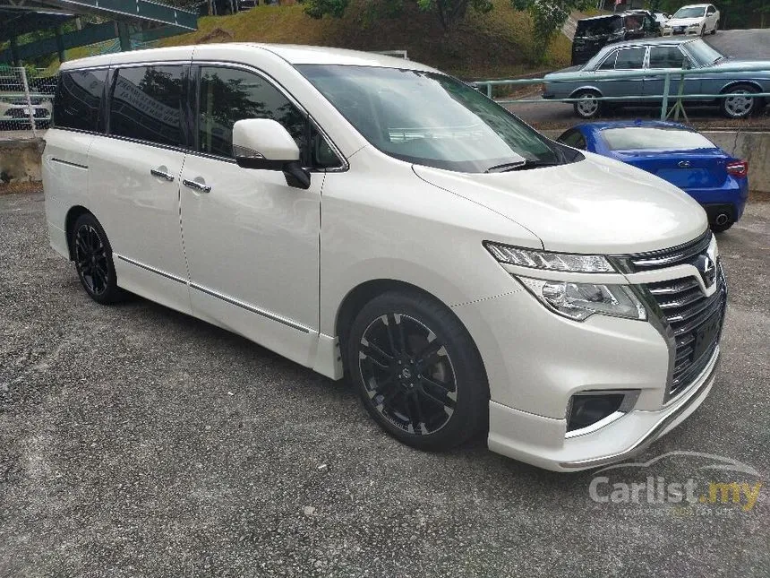 Recon 2018 Nissan Elgrand 2.5 8seater with NISMO rim - Carlist.my