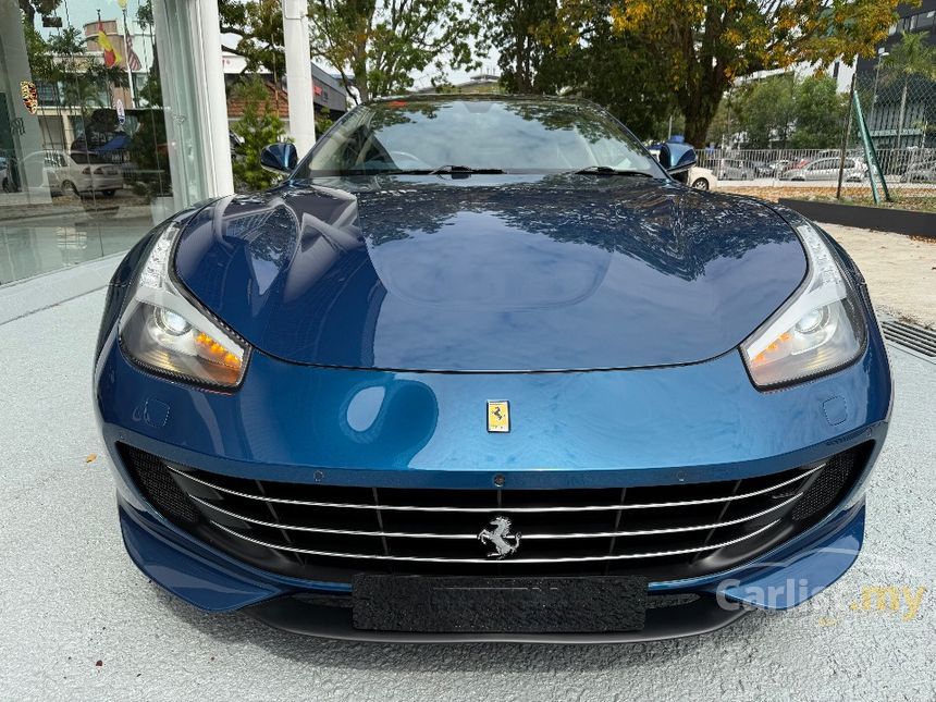 Used EARTHQUAKE BLUE PRE OWNED 2017 FERRARI GTC4LUSSO 6.3L V12 NA ...