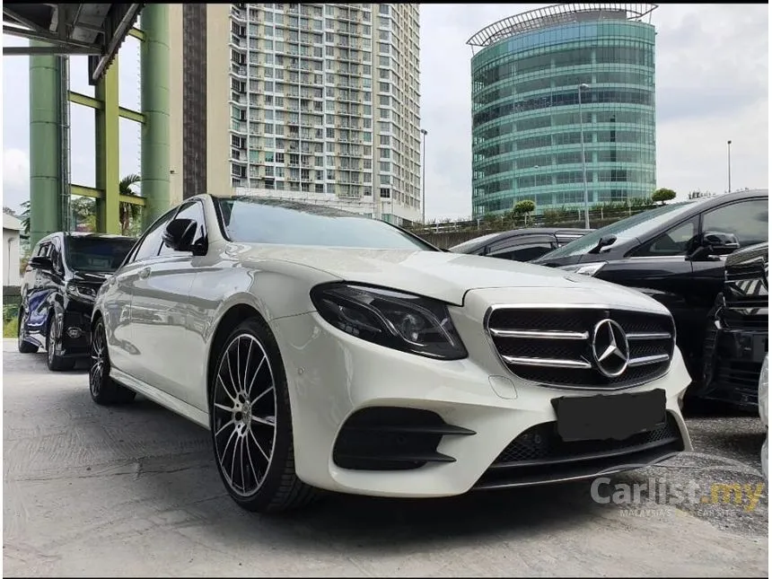 Used 2018 Mercedes-Benz E300 2.0 AMG Line 4K MILEAGE - Carlist.my