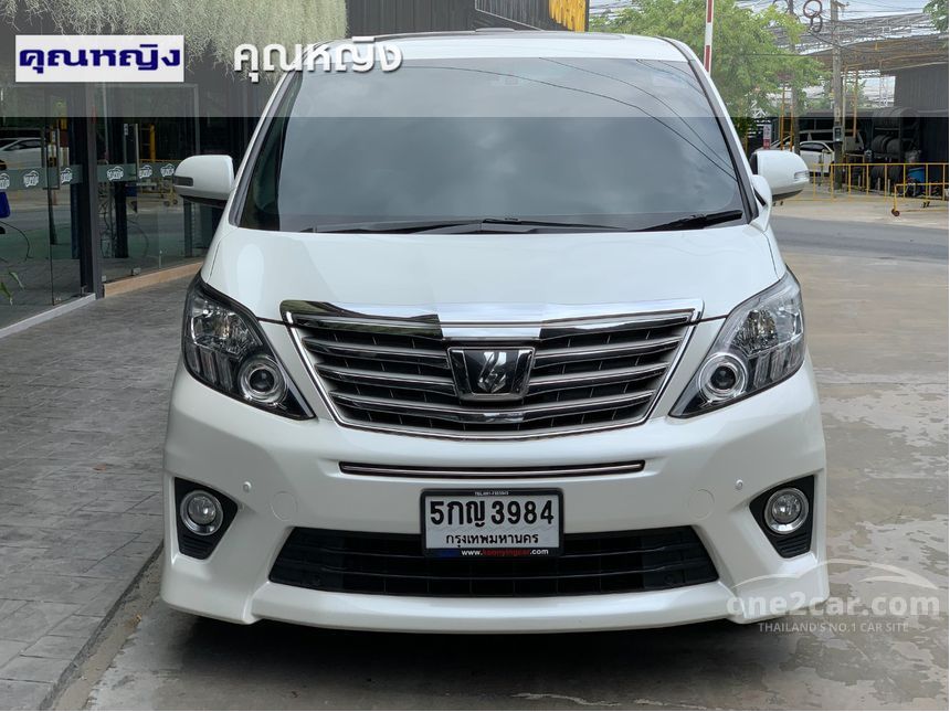 Toyota Alphard 2013 GS 2.4 in กรุงเทพและปริมณฑล Automatic Van สีขาว for ...
