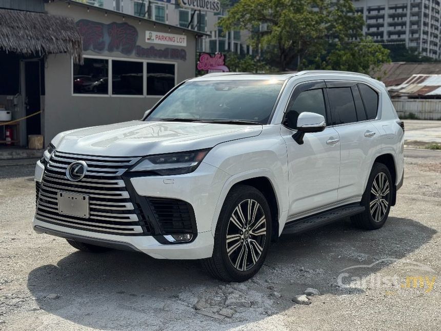 Recon 2022 Lexus LX600 3.5L SUV (White) Japan Spec, Sun Roof, DIM, Air ...