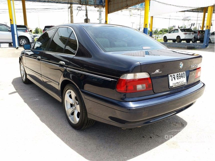 BMW 523i 2002 Comfort 2.4 in ภาคตะวันตก Automatic Sedan สีน้ำเงิน for 305,000 Baht - 4015125 ...